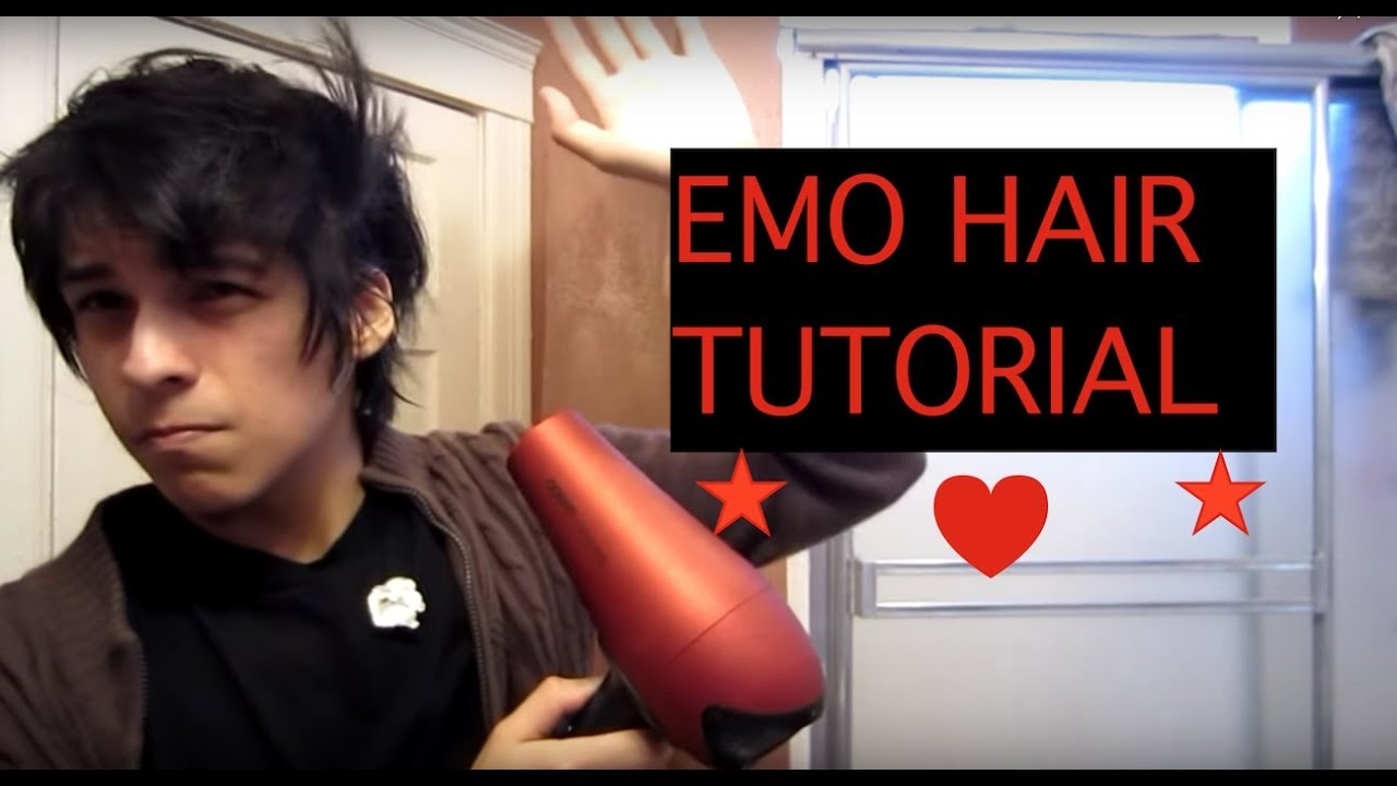 Emo Hair Tutorial 1 Youtube
