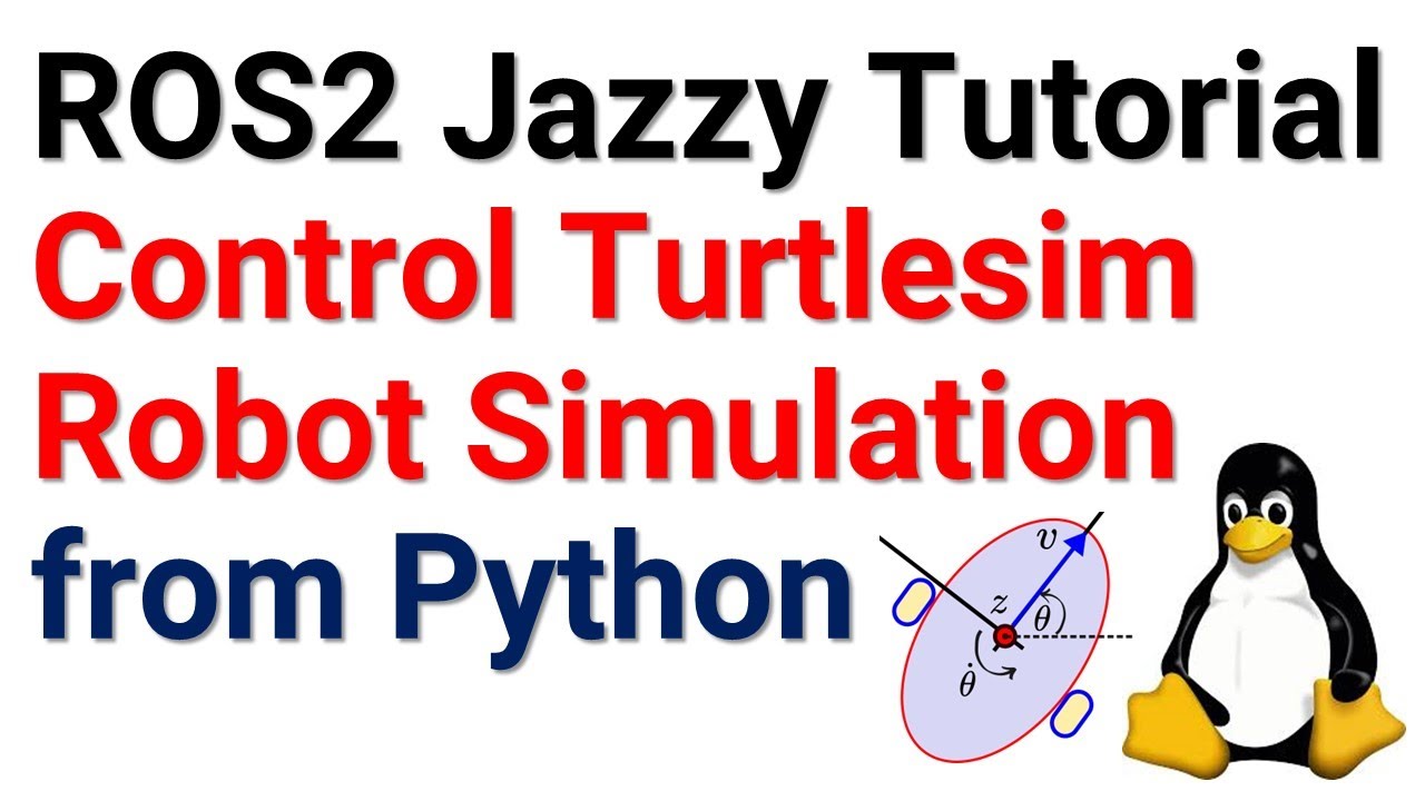 Ros2 Jazzy Tutorial Control Turtlesim Robot Simulation From Python