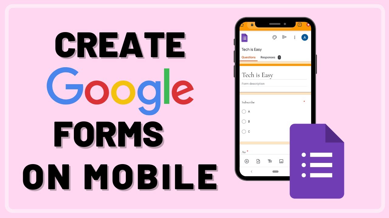 How To Create Google Forms On Mobile Google Forms Complete Tutorial