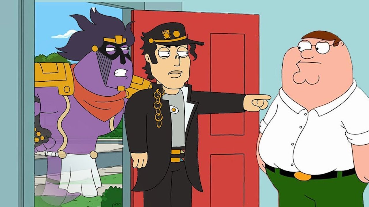 Jojo S Bizarre Adventure In Family Guy Original Fan Edit By
