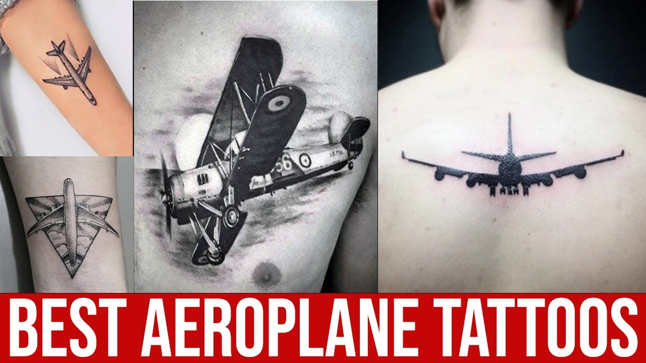 Top 50 Best Aeroplane Tattoos Youtube