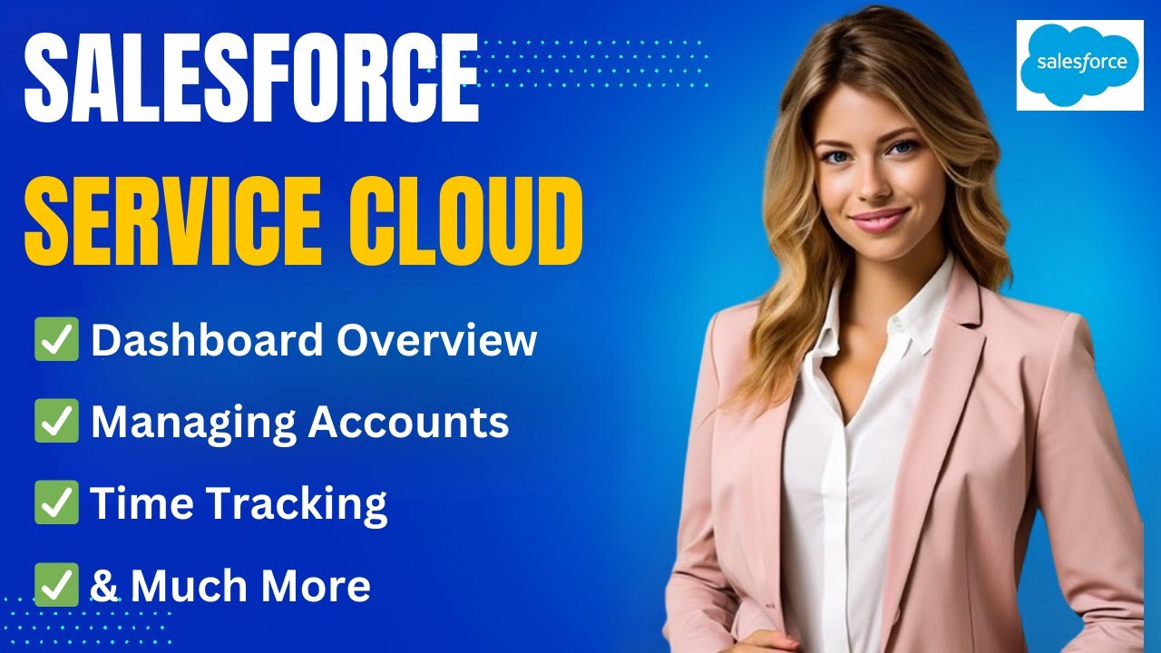 Salesforce Service Cloud Demo Full Training Customizing Dashboards