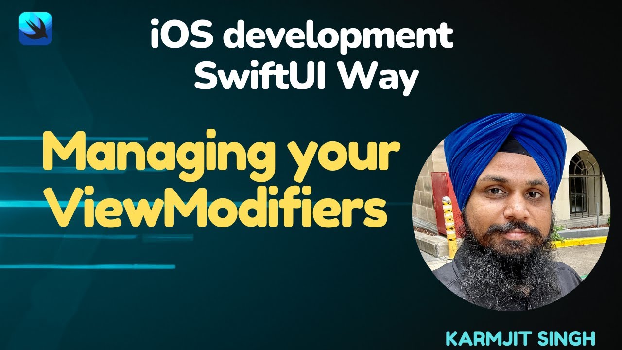 Learn Swiftui Development Managing View Modifiers Youtube