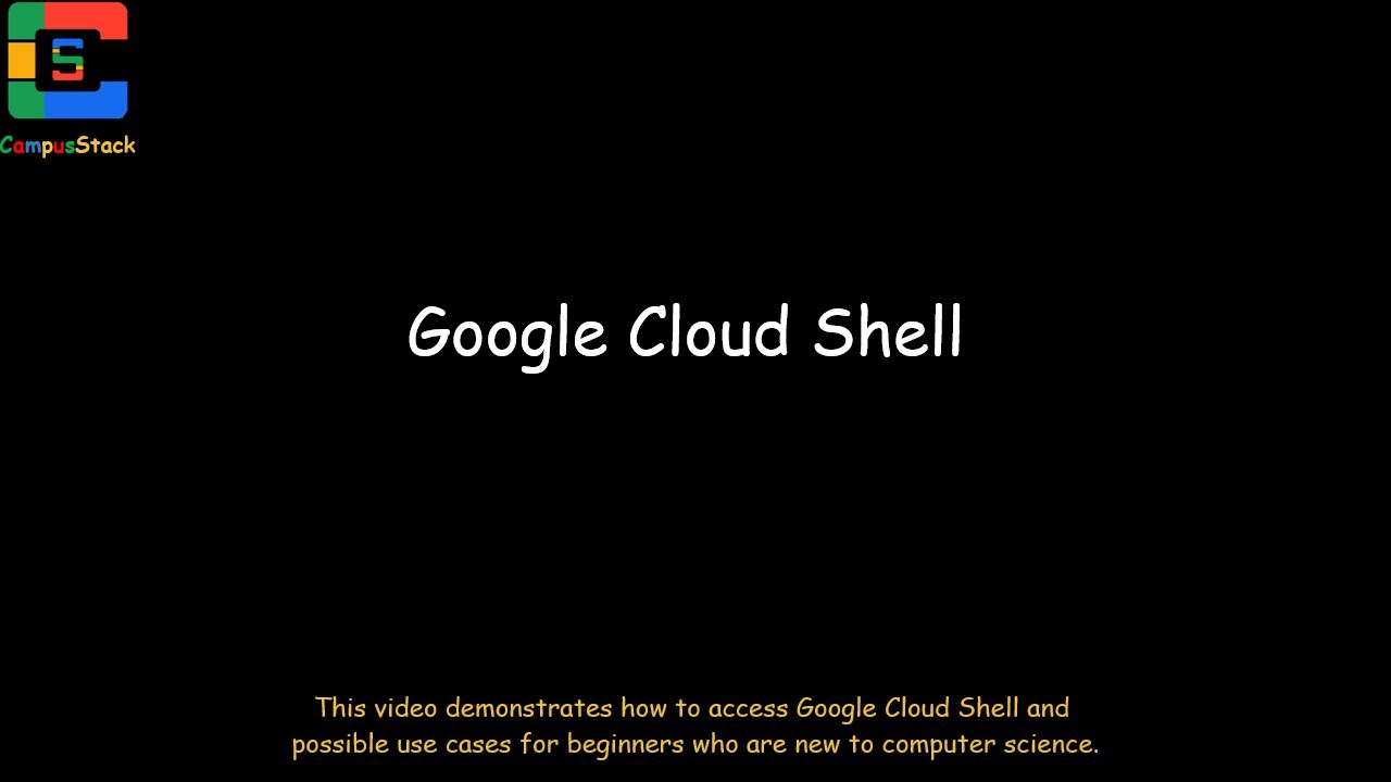 Google Cloud Shell Youtube