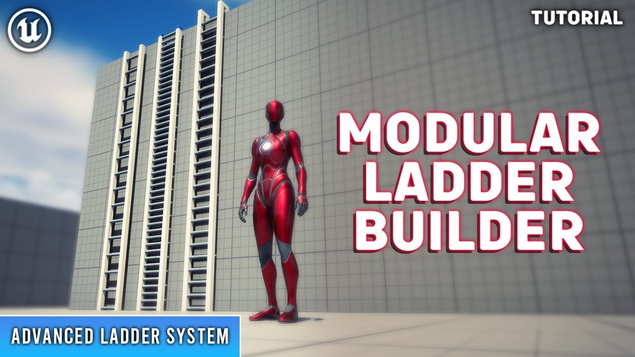 Unreal Engine 5 Advanced Ladder System Part 1 Modular Ladder Youtube