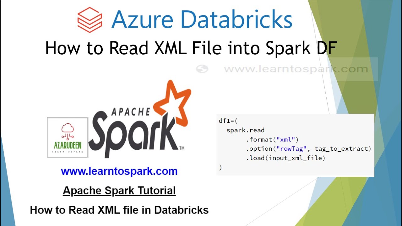 Apache Spark Read Xml File In Azure Databricks Youtube