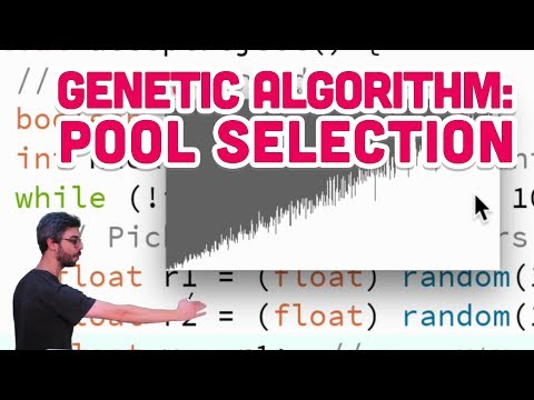 9 7 Genetic Algorithm Pool Selection The Nature Of Code Youtube