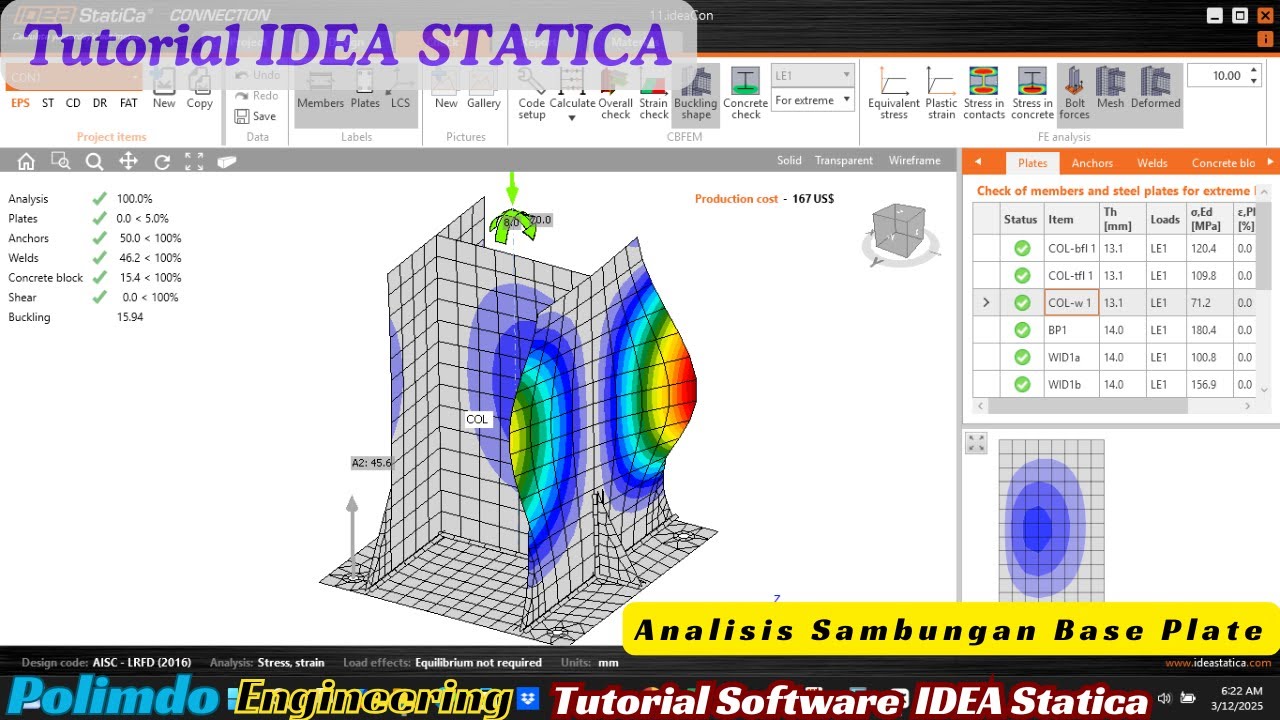 Tutorial Software Idea Statica Part 1 Youtube