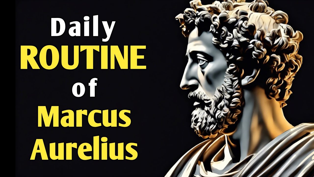 The Daily Routine That Built Marcus Aurelius Stoicism Youtube