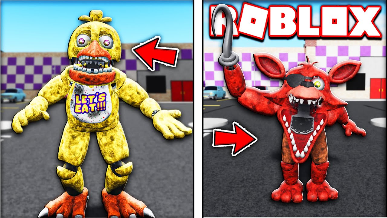 New Unwithered Chica Foxy Morphs In A New Beginning Fnaf Roblox Youtube