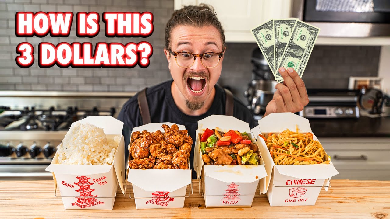 3 Chinese Takeout Meal Youtube