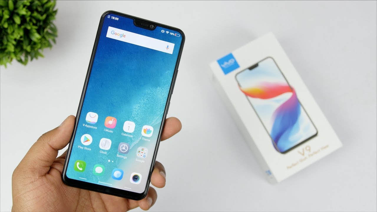 Vivo V9 Unboxing Initial Impressions Notch Phone 亟 Youtube