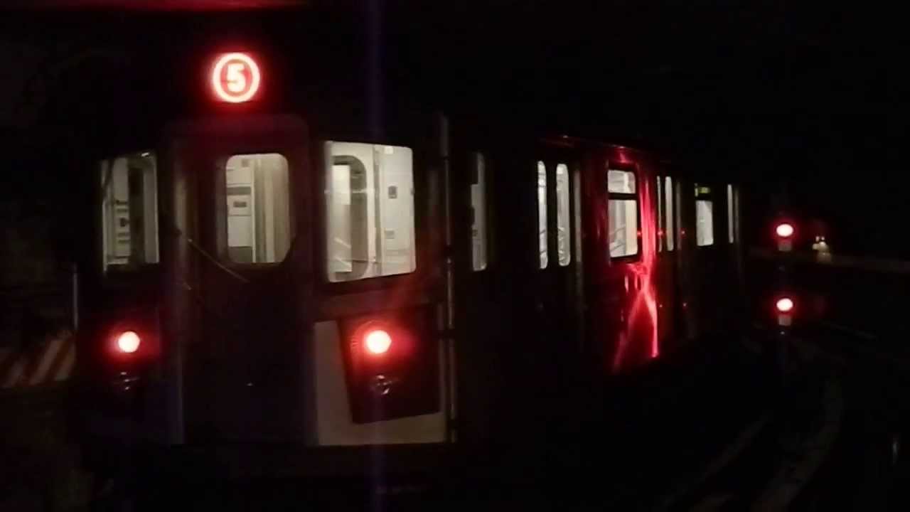 Mta New York City Subway R142a 5 Train South Ferry Outer Loop