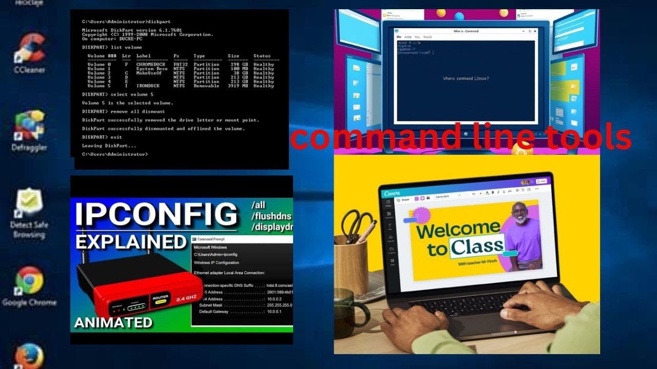 Basic Networking Commands Youtube