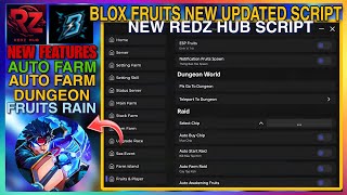 New Update Best Blox Fruits Redz Hub Blue X Hub Script No Key Auto Farm ...