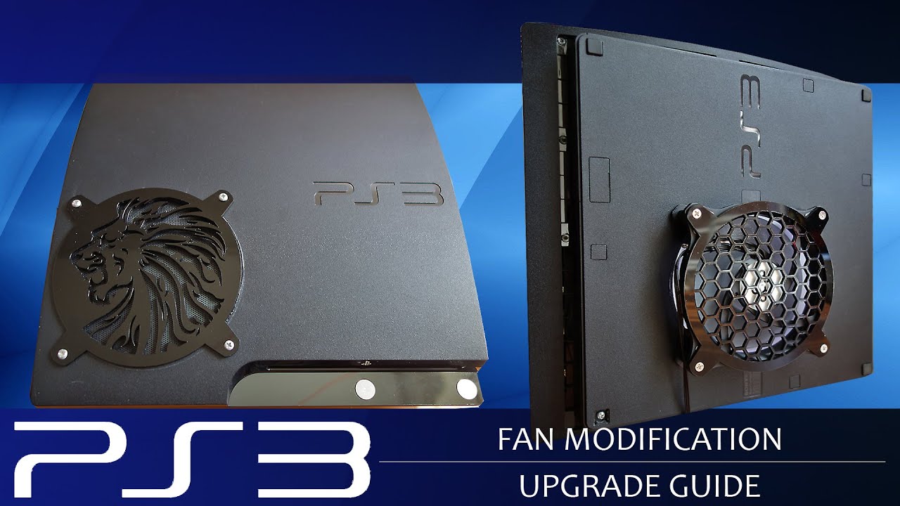 Ps3 Fan Mod Youtube