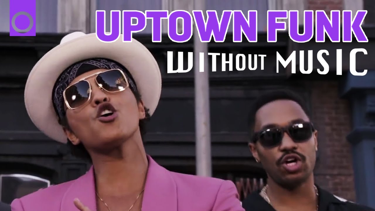 Watch Mark Ronson Bruno Mars Uptown Funk Video Without Music Is