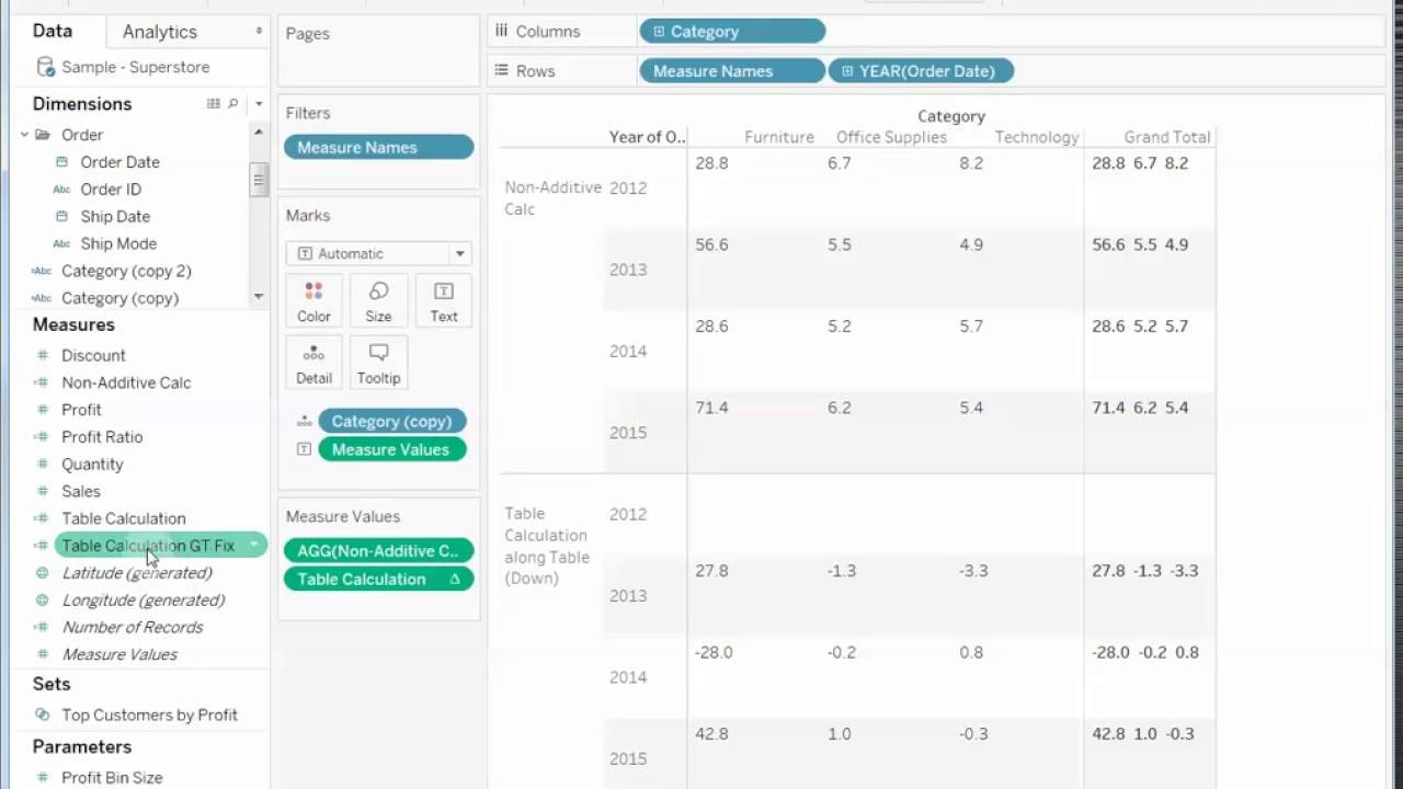 Tableau Table Calculations Examples Cabinets Matttroy