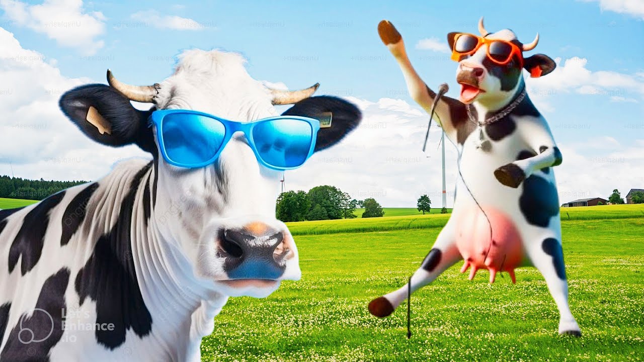 Funny Cow Dance 67 Cow Dance Cow Video Dancing Cow Youtube