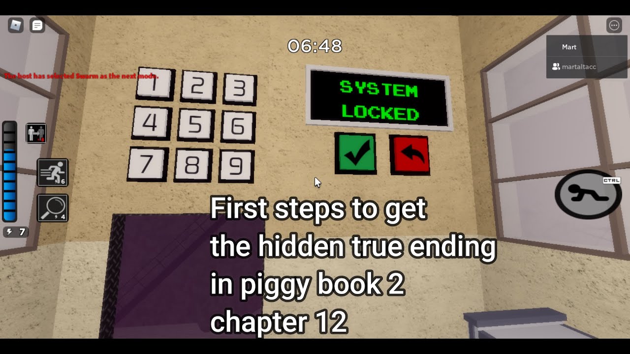 First Steps To Get Piggy Book 2 Chapter 12 Hidden True Ending Youtube