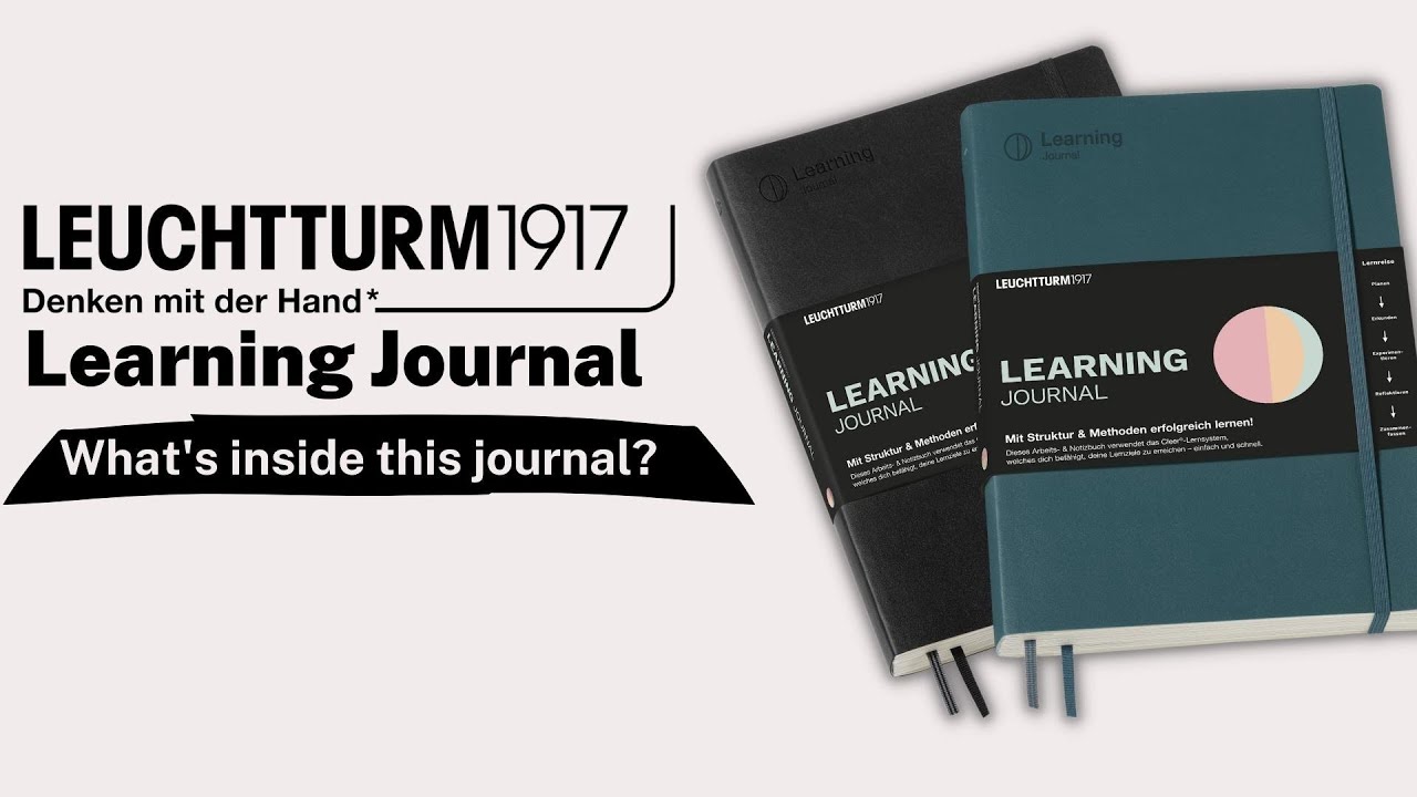 Leuchtturm1917 Learning Journal Overview Youtube