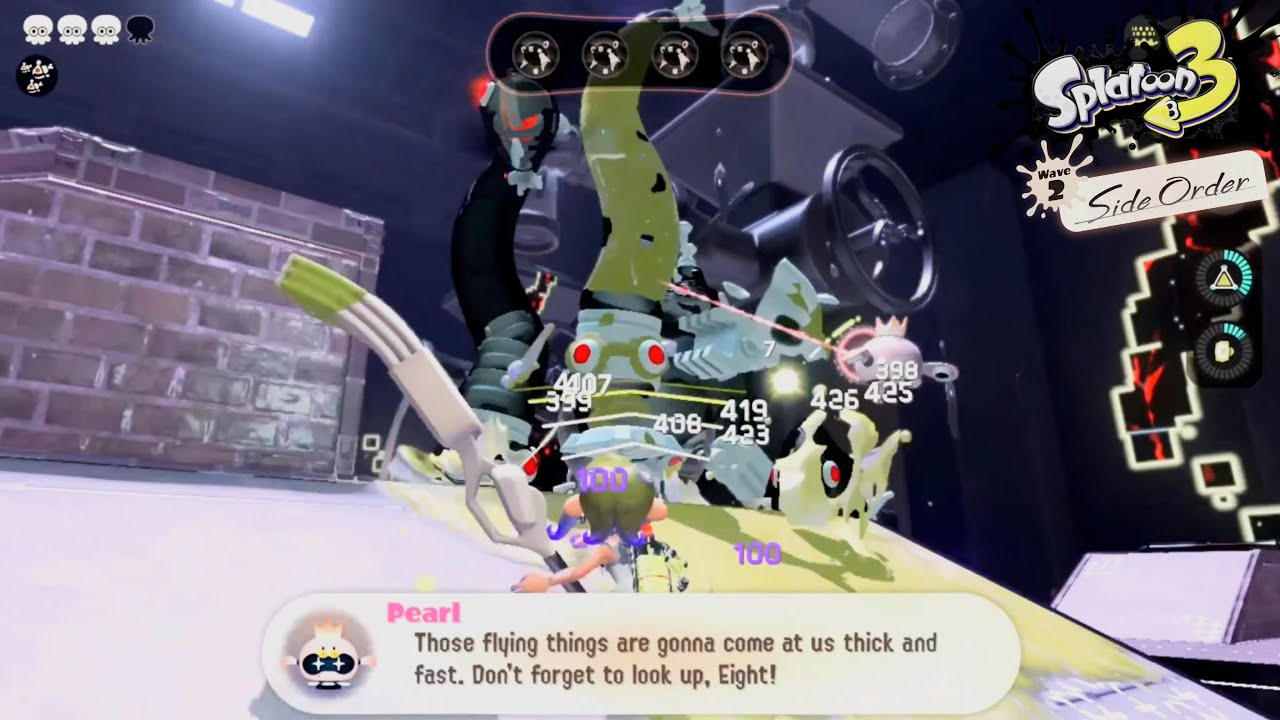 Splatoon 3 Side Order Springing Open Season Divided Floor Stage