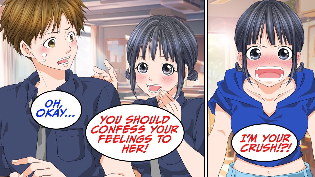 Manga Dub I Got Love Advice From My Crush Romcom Youtube