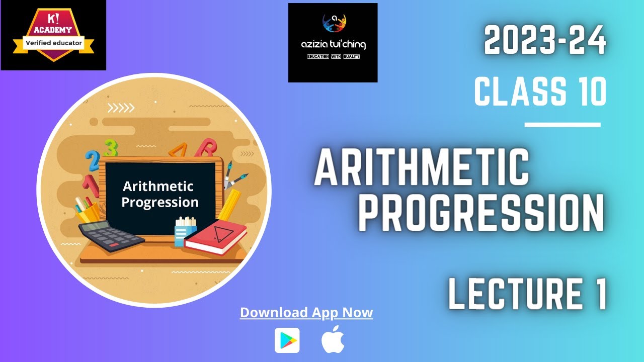 Arithmetic Progressions Class 10 Math Live Lecture 1 2023 24
