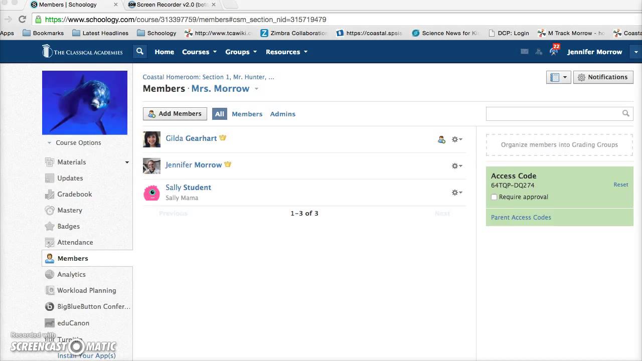 Parent Access Codes Youtube