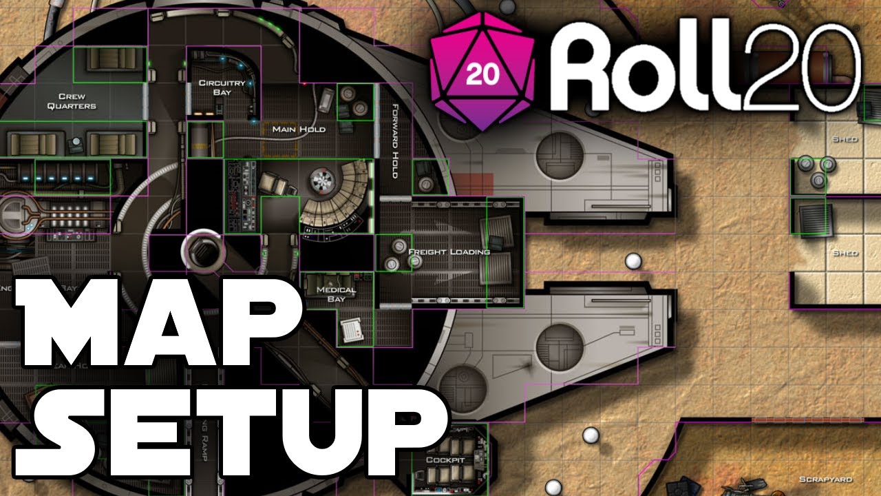 Roll20 Map Setup Tutorial Youtube