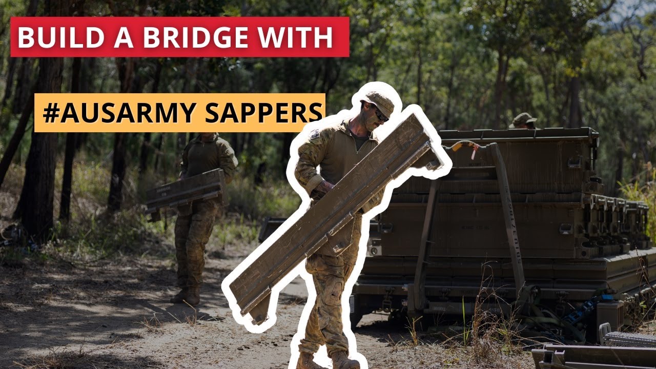 Build A Bridge With Ausarmy Sappers ёямй Youtube