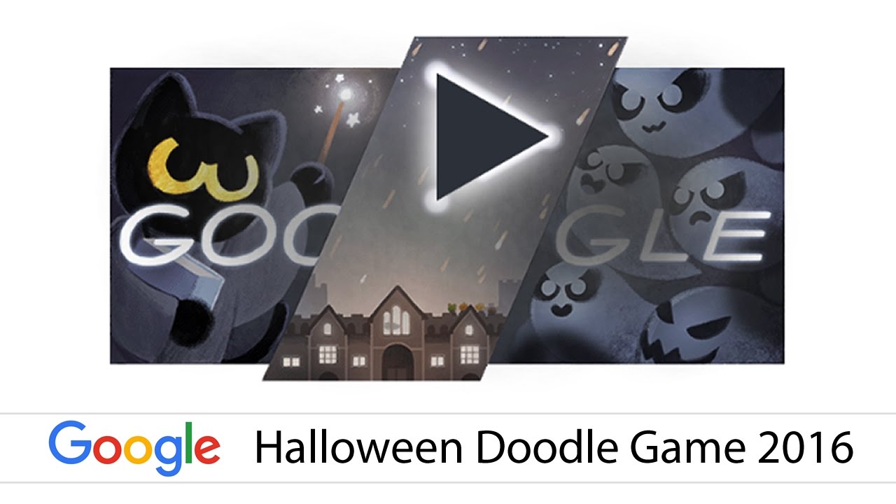 Google Doodle Halloween Game 2016 Youtube
