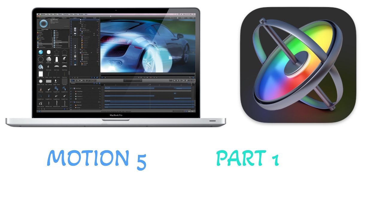 Motion 5 Tutorial Part 1 Basic Information With Create Simple Text