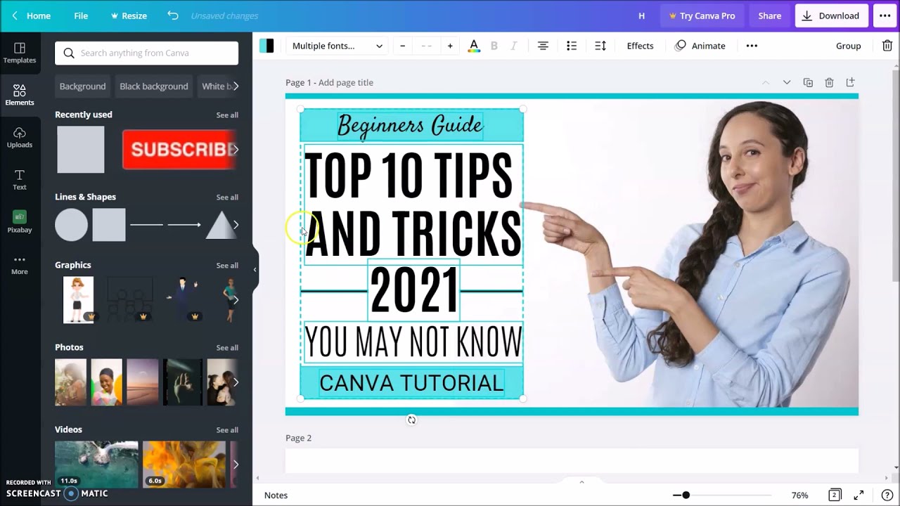 How To Create Youtube Video Thumbnail In Canva For Free Make Youtube
