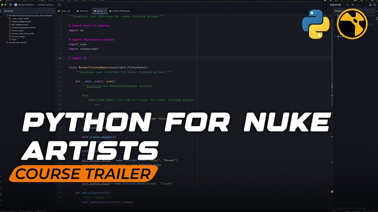 Python For Nuke Artists Pro Vfx Coding Course Youtube