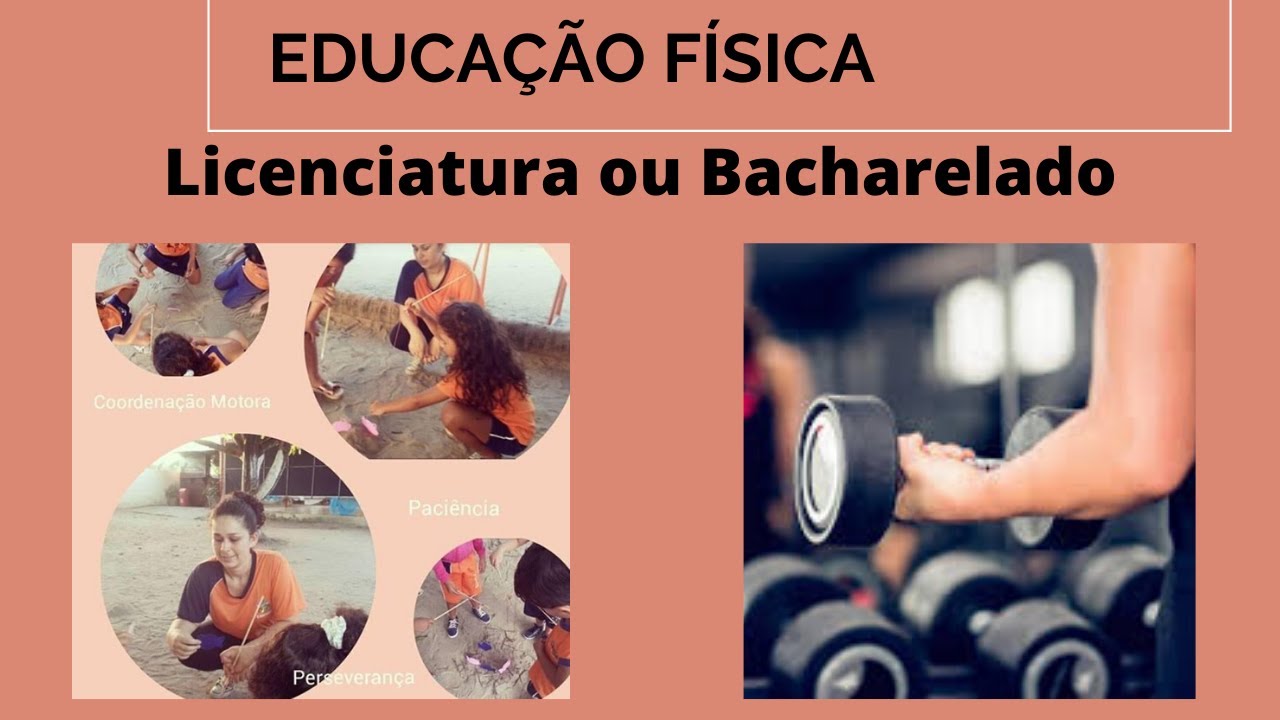 Educacao Fisica Licenciatura E Bacharel Retoedu