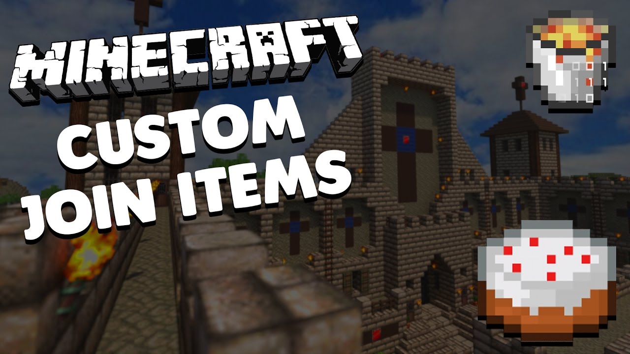 Minecraft Bukkit Tutorial Custom Join Items Ger Hd Youtube