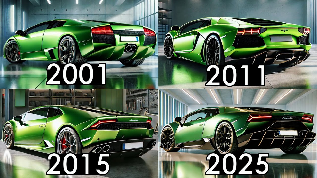 2000 2025 Lamborghini Start Up Compilation Youtube