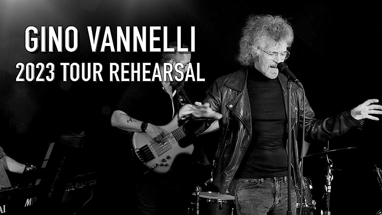 Gino Vannelli 2023 Tour Rehearsals Youtube
