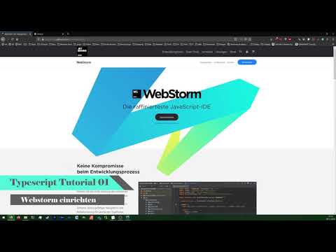 Webstorm Einrichten Typescript Tutorial 01 Youtube