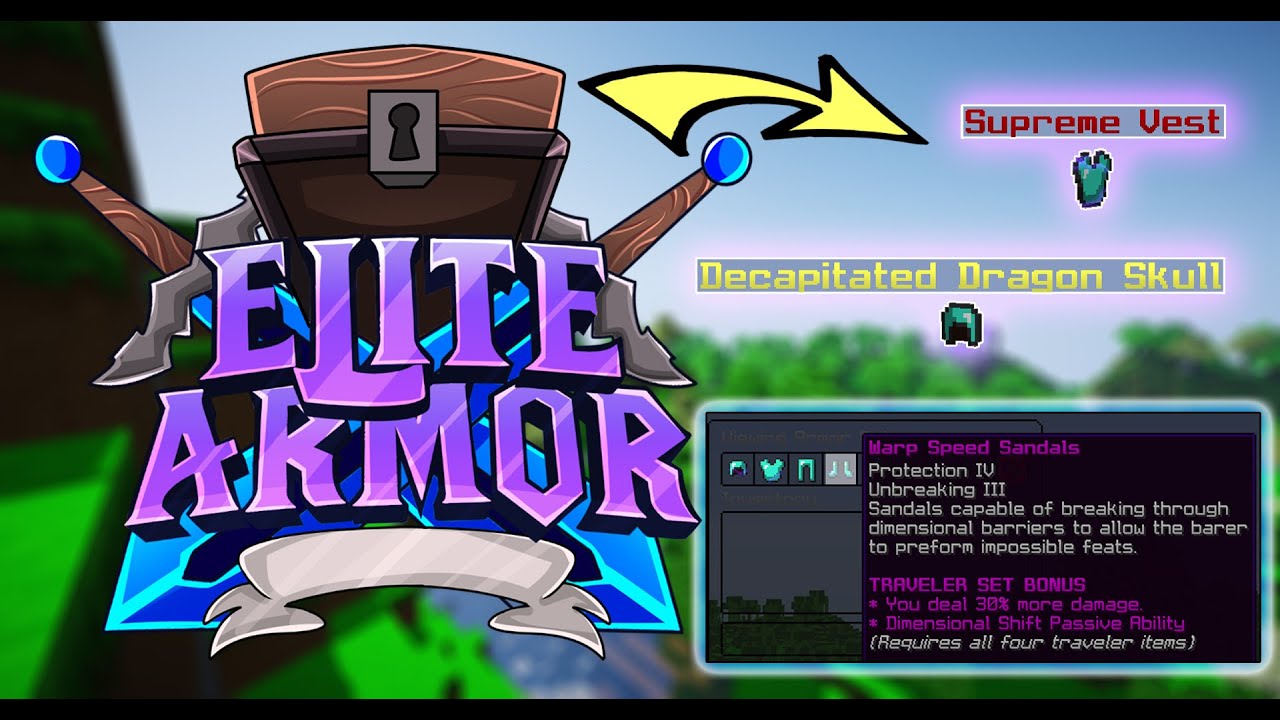 Custom Armor Sets Plugin Premium Minecraft Plugins Youtube