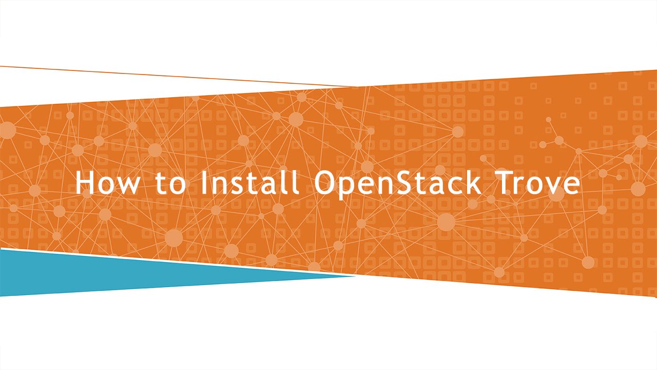 How To Install Openstack Trove Youtube