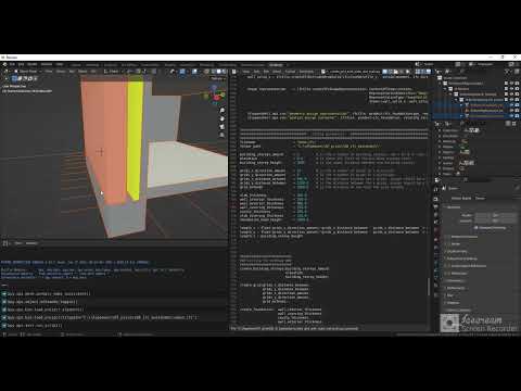 Demo Of What Is Possible With Ifcopenshell In Blenderbim Youtube