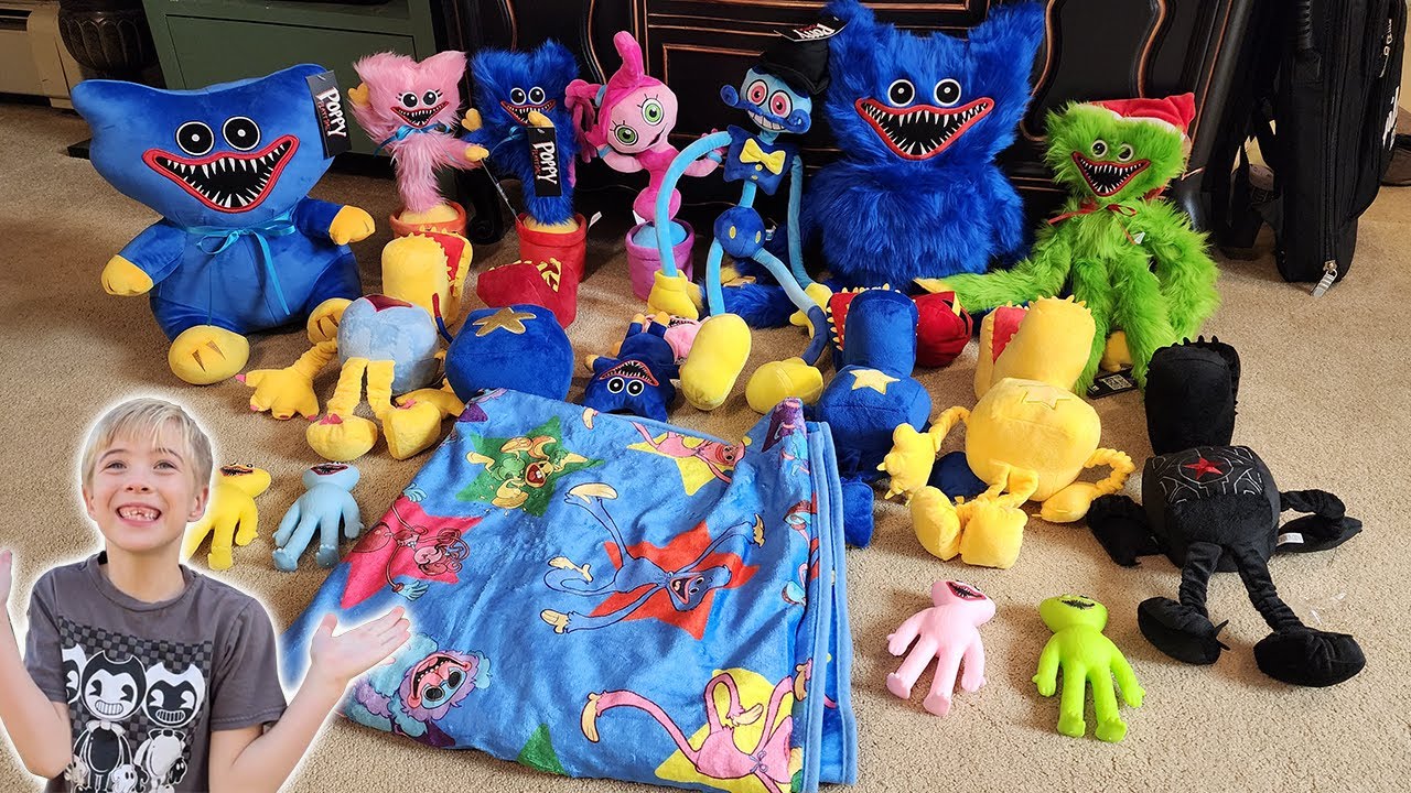 New Official Poppy Playtime Plush And Toys 5 New Boxy Boos Youtube