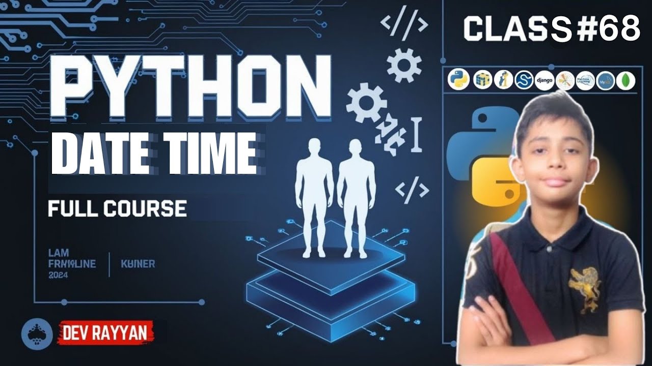 Python Date Time Python Tutorial Lesson 68 Youtube