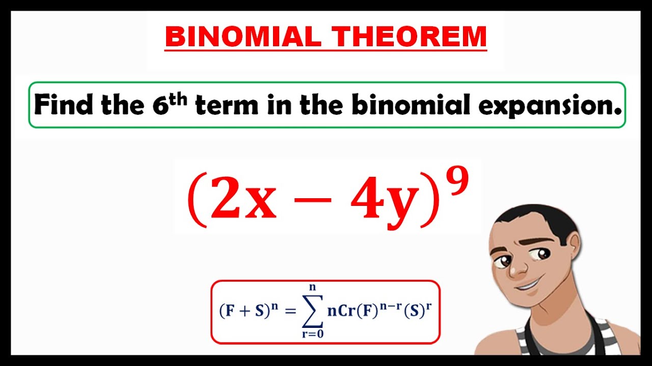 Finding Nth Term In The Binomial Expansion Binomial Theorem Youtube