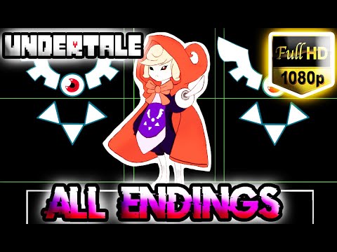 Undertale Red Pc All 7 Endings Undertale Fangame Hd 1080p60fps