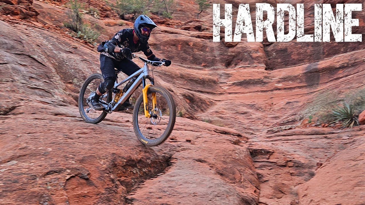 Gnarliest Sanctioned Trail In Us Hardline Sedona Youtube
