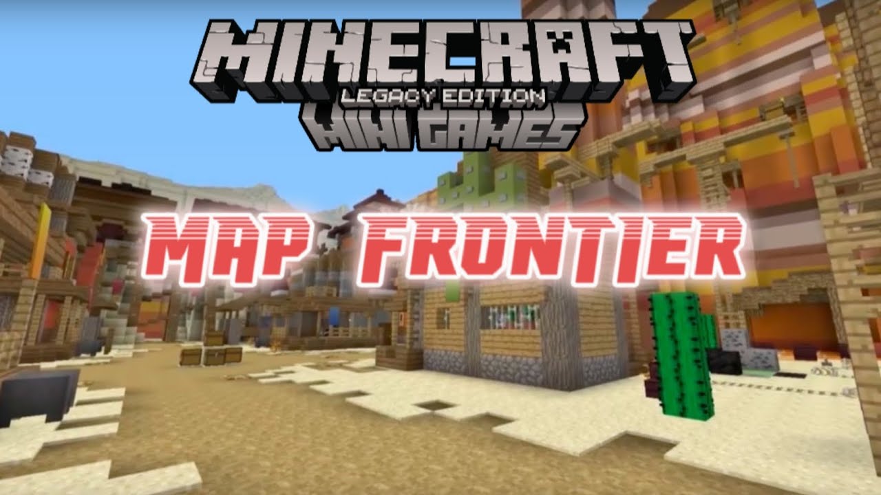 Minecraft Battle Minigame Legacy Edition Map Frontier Youtube