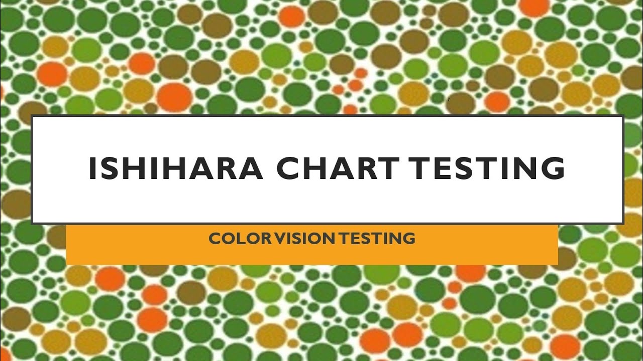 Ishihara Eye Chart